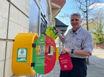 Life-saving defibrillator installed in College | Greater Birmingham ...