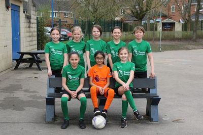 Premier League football kit gifted to school girls by Burton Albion ...